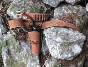 SPAGHETTI WESTERN EASTWOOD HOLSTER RIG - Hollywood Prop